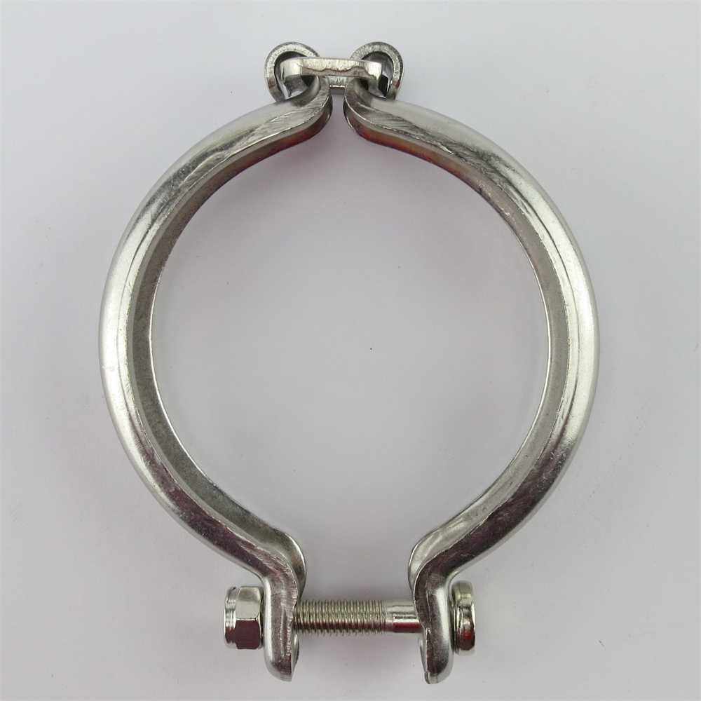TD04 Turbo Turbocharger Turbine Exhaust V Band Clamp Flange
